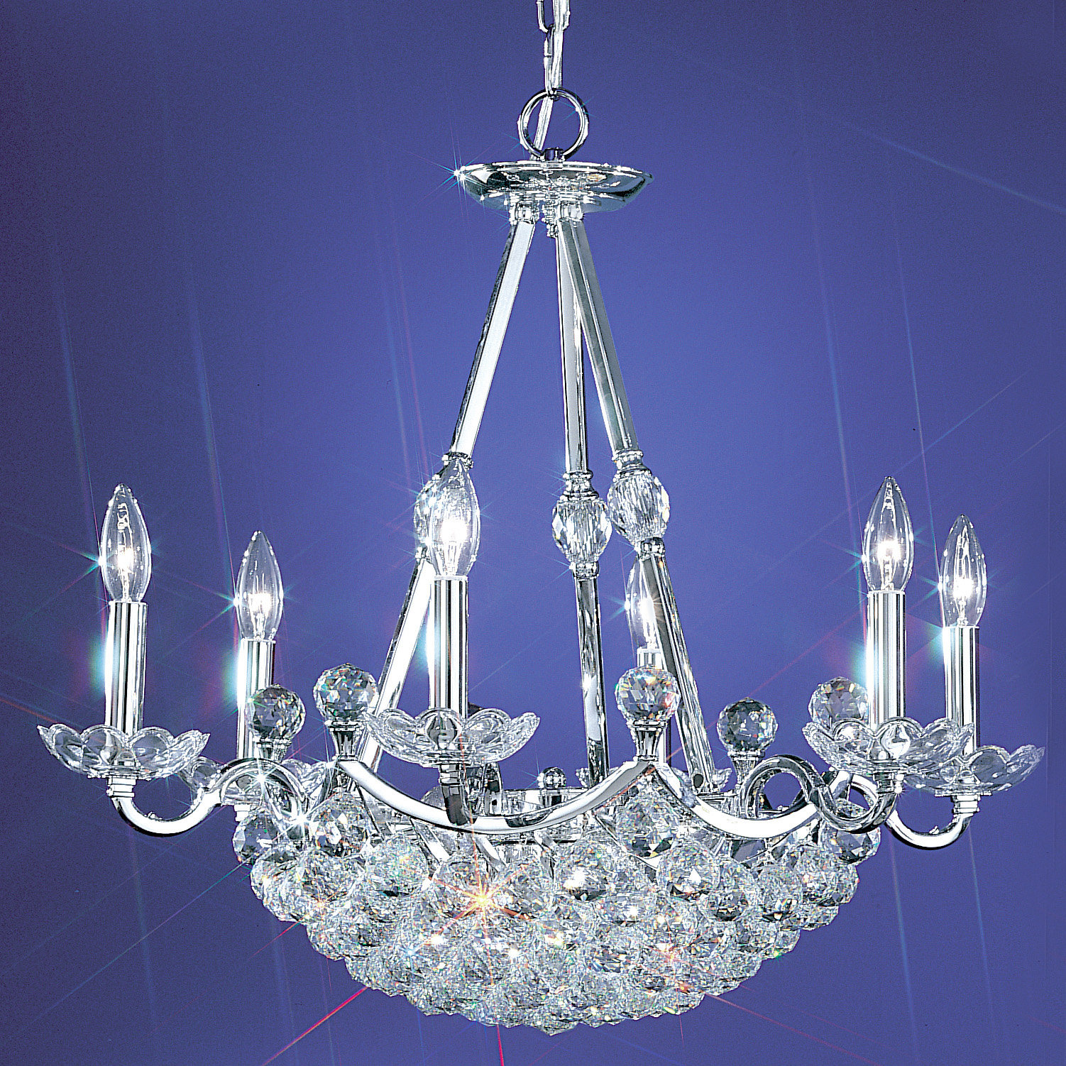 Classic Lighting Solitaire 12 - Light Dimmable Empire Chandelier | Wayfair