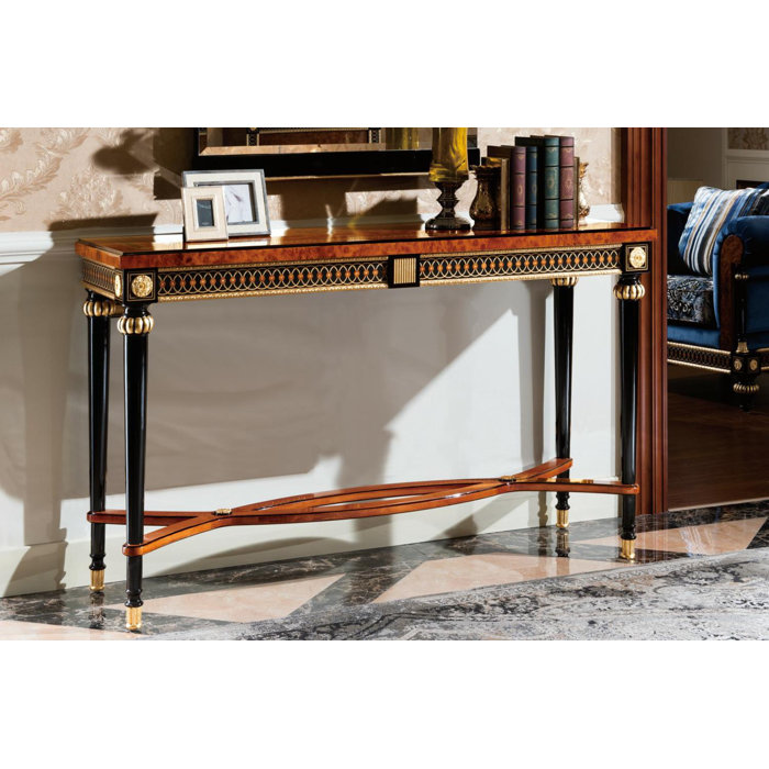 InfinityFurnitureImport 59.05'' Solid Wood Console Table | Wayfair