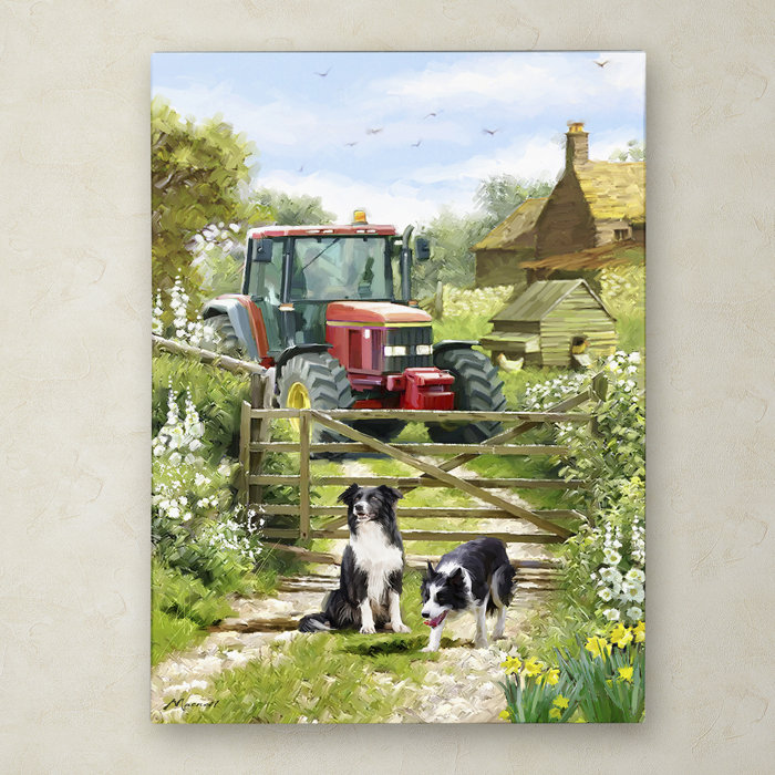 Trademark Art The Macneil Studio Tractor by The Macneil Studio - Print ...