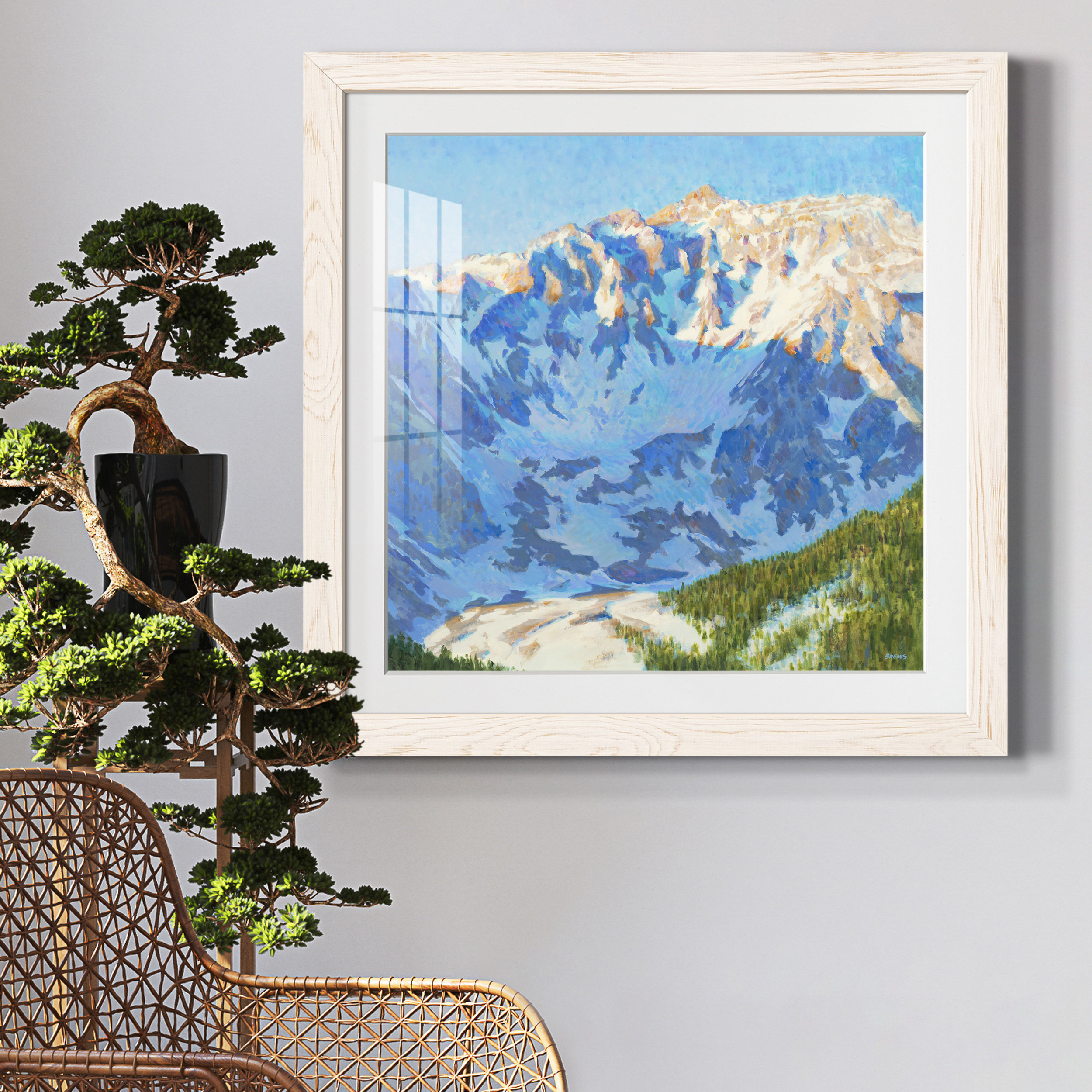 Millwood Pines Shadow Play - Picture Frame Print | Wayfair