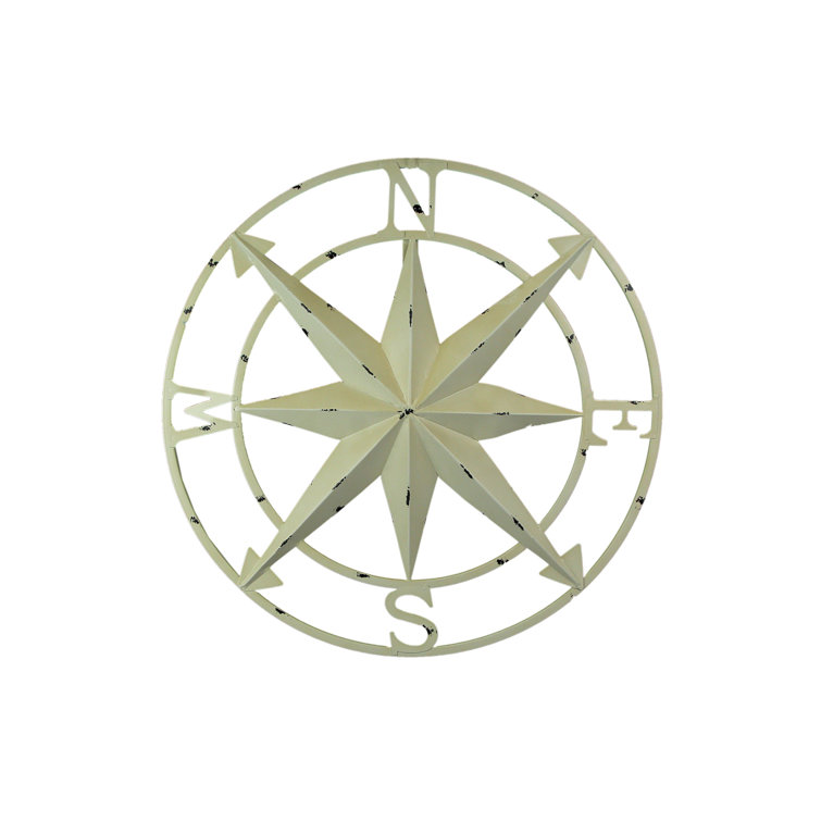 Breakwater Bay Compass Rose Wall Décor | Wayfair
