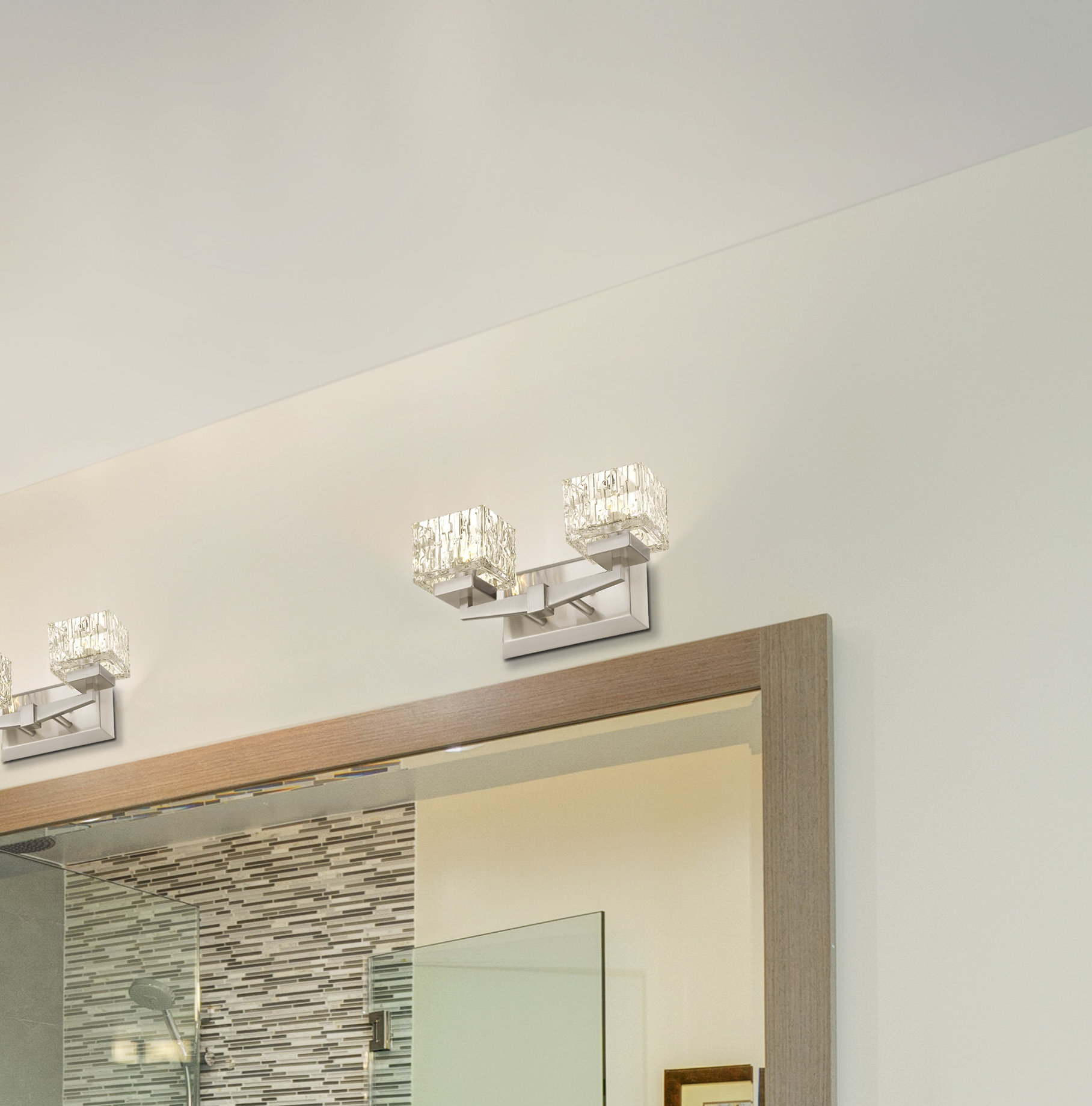 Wade Logan® Bechard 2 - Light Dimmable Vanity Light & Reviews | Wayfair