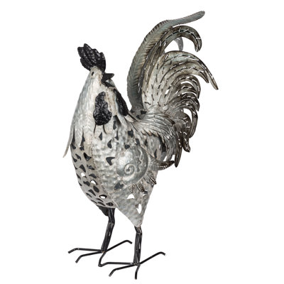 Metal Rooster Decor | Wayfair