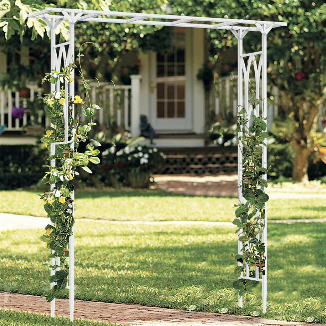 LUVODI Arbor Wedding Arch Stand Garden Trellis Pergola Arbors | Wayfair