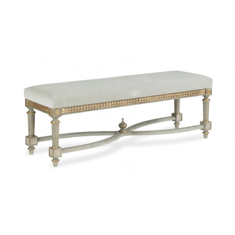 Century Monarch Upholstered Bench | Perigold