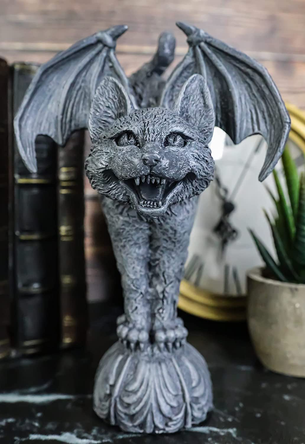 Trinx Daxx Bizarre Gothic Bat Winged Vampire Tooth Cat Gargoyle ...