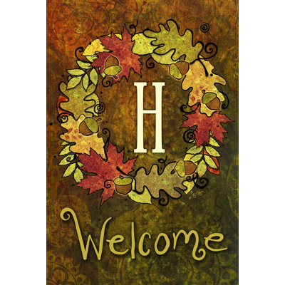 Large Monogram Flag | Wayfair