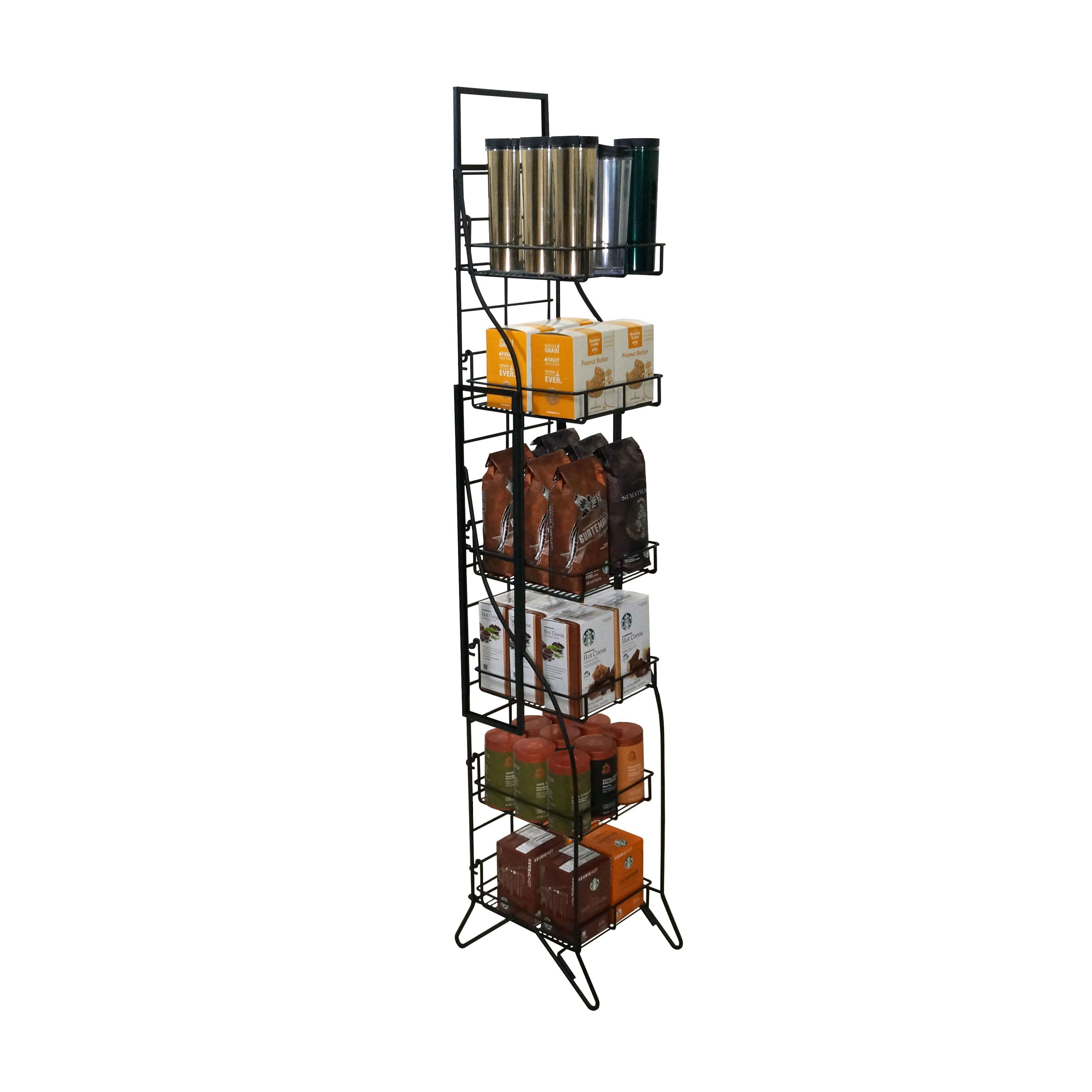 Mobile Merchandisers 6 Shelf Merchandiser | Wayfair