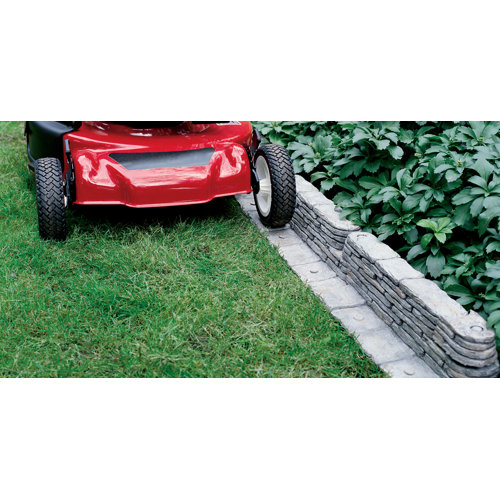 EMSCO Group 3.5 in. H x 120 in. W Bedrocks Trim Free Lawn Edging | Wayfair