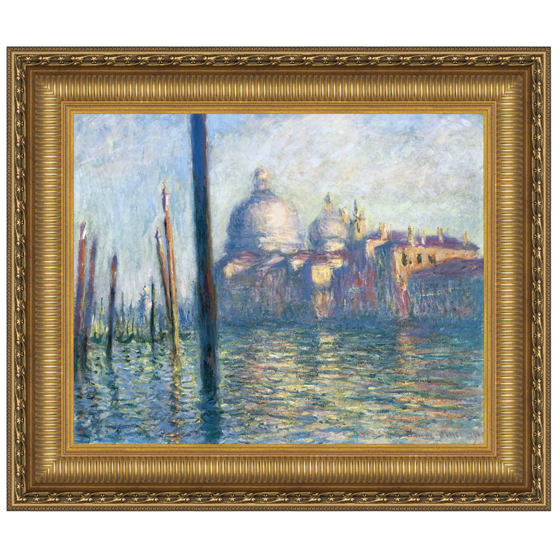 Design Toscano The Grand Canal, Venice, 1908 by Claude Monet Framed ...