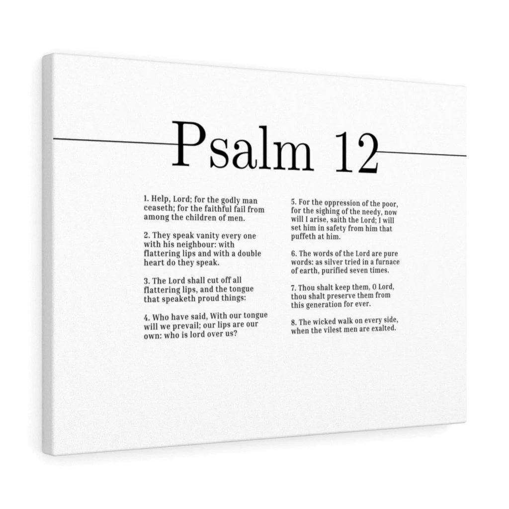 Trinx The Words Of The Lord Psalm 12 Christian Wall Art Bible Verse trinx-the-words-of-the-lord-psalm-12-christian-wall-art-bible-verse
