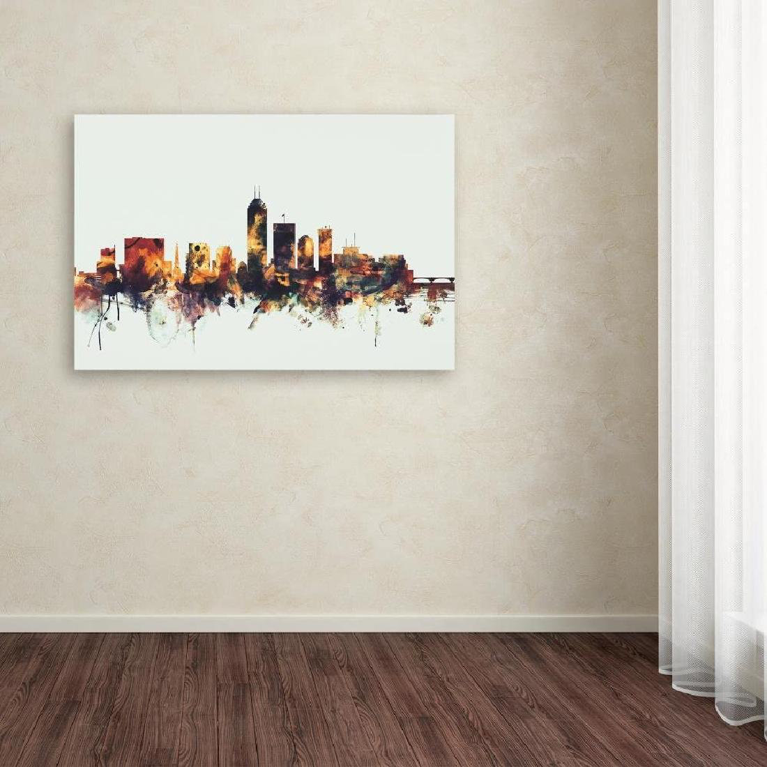 Latitude Run® Skyline Wall Art Skyline - Wrapped Canvas Painting | Wayfair
