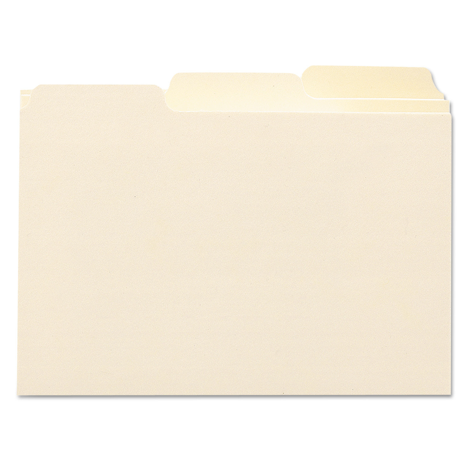Smead Self-Tab Card Guides, Blank, 100/Box | Wayfair