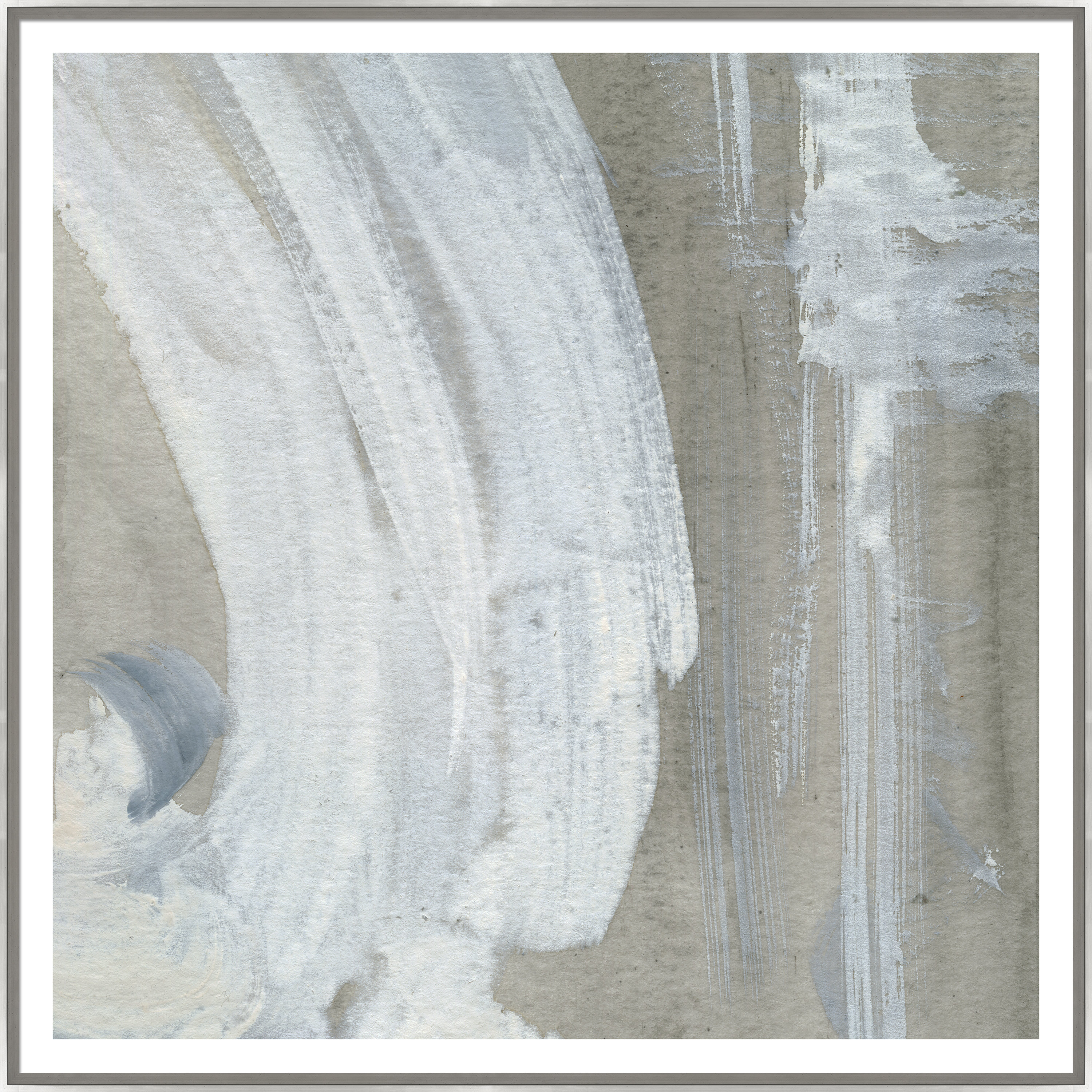 Wrought Studio Neutral Abstracts - Picture Frame Print | Wayfair