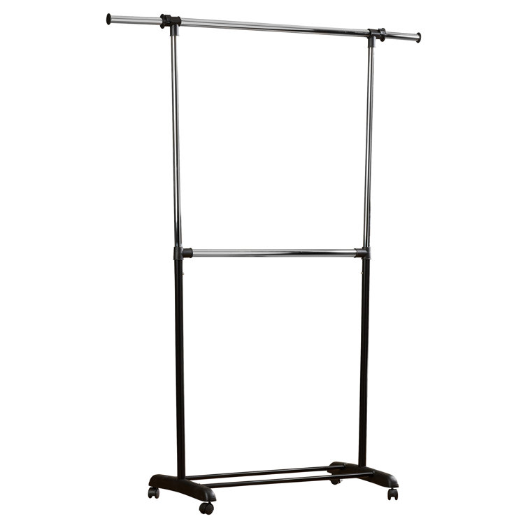 Whitmor, Inc Adjustable Rolling Clothes Rack & Reviews | Wayfair