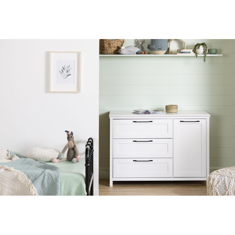 South Shore Daisie Wide Changing Table Dresser & Reviews | Wayfair
