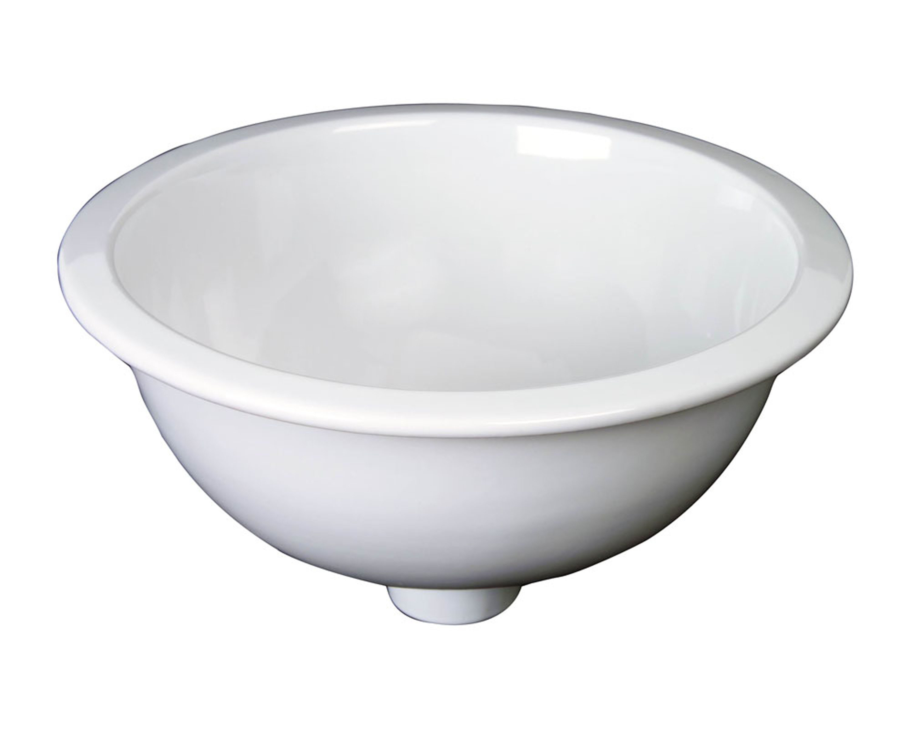 Barclay Emma Vitreous China Circular Drop-In Bathroom Sink | Wayfair