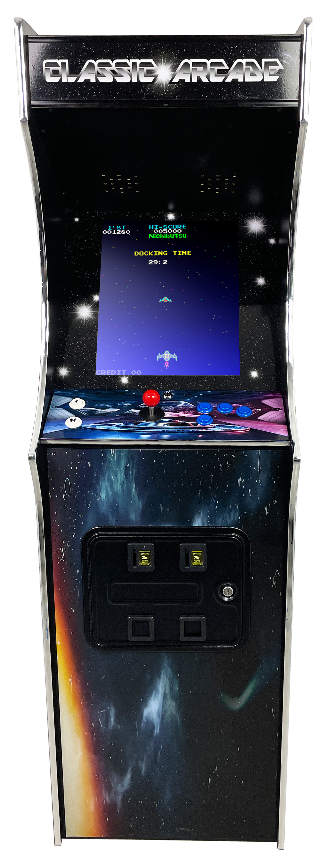 Game Classics Arcade Machine Full Size LCD Screen, Multicade With 400 ...