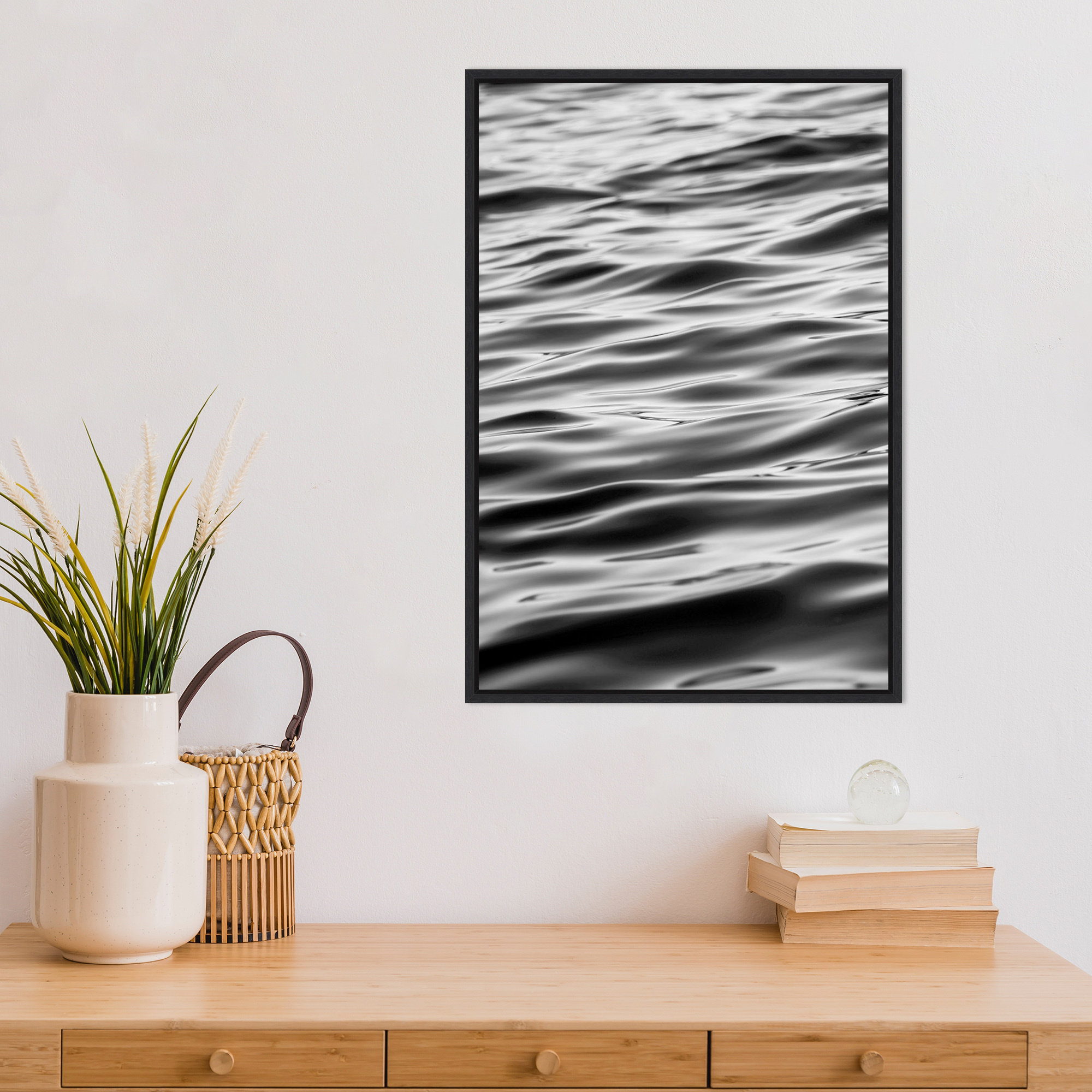 Dovecove Surface (Water Ripples) by Design Fabrikken - Floater Frame ...