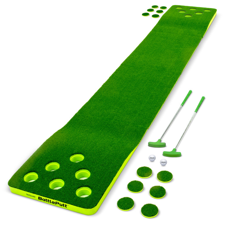 GoSports Battleputt 11ft Putting Game - Includes 2 Putters and 2 Golf ...