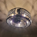 Rosdorf Park 11.81'' Abshier 8 - Blade Ceiling Fan with Remote Control ...