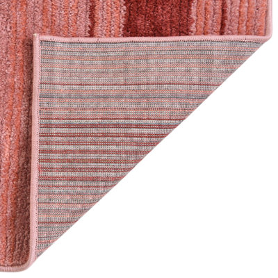 Laurel Foundry Modern Farmhouse Osteen Performance Rusty Pink Rose Rug ...