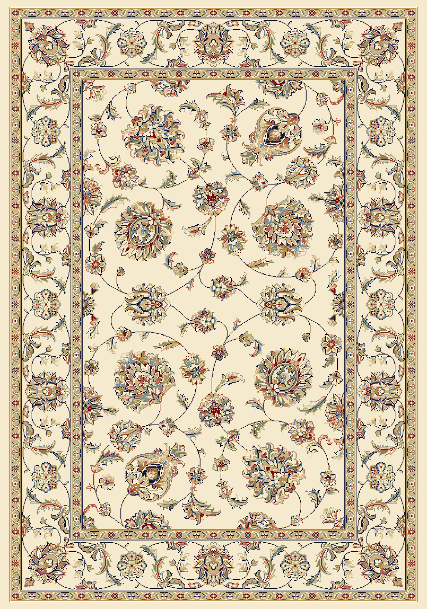 Astoria Grand Attell Power Loom Performance IVORY Rug & Reviews | Wayfair