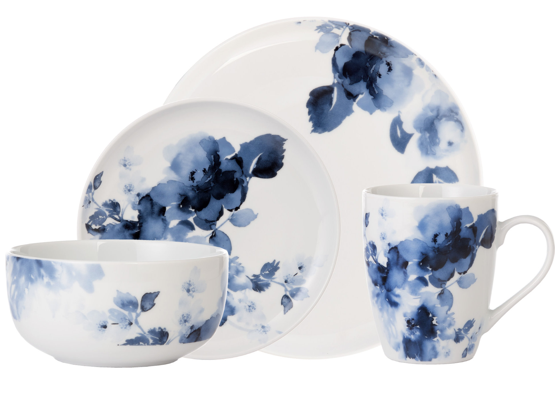 Andover Mills™ Orson 16 Piece Dinnerware Set, Service for 4 & Reviews ...