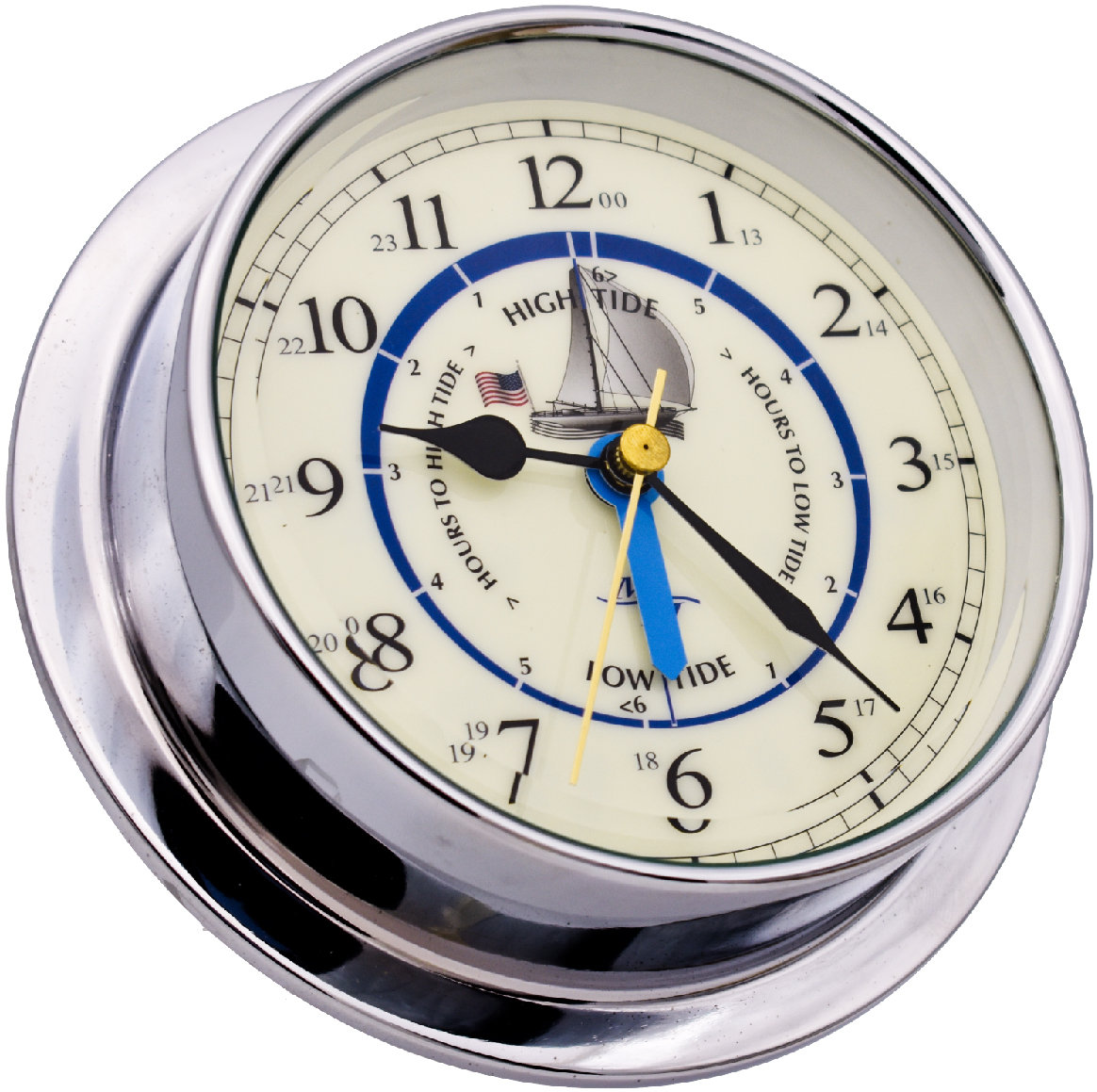 Master-Mariner Metal Wall Clock | Wayfair