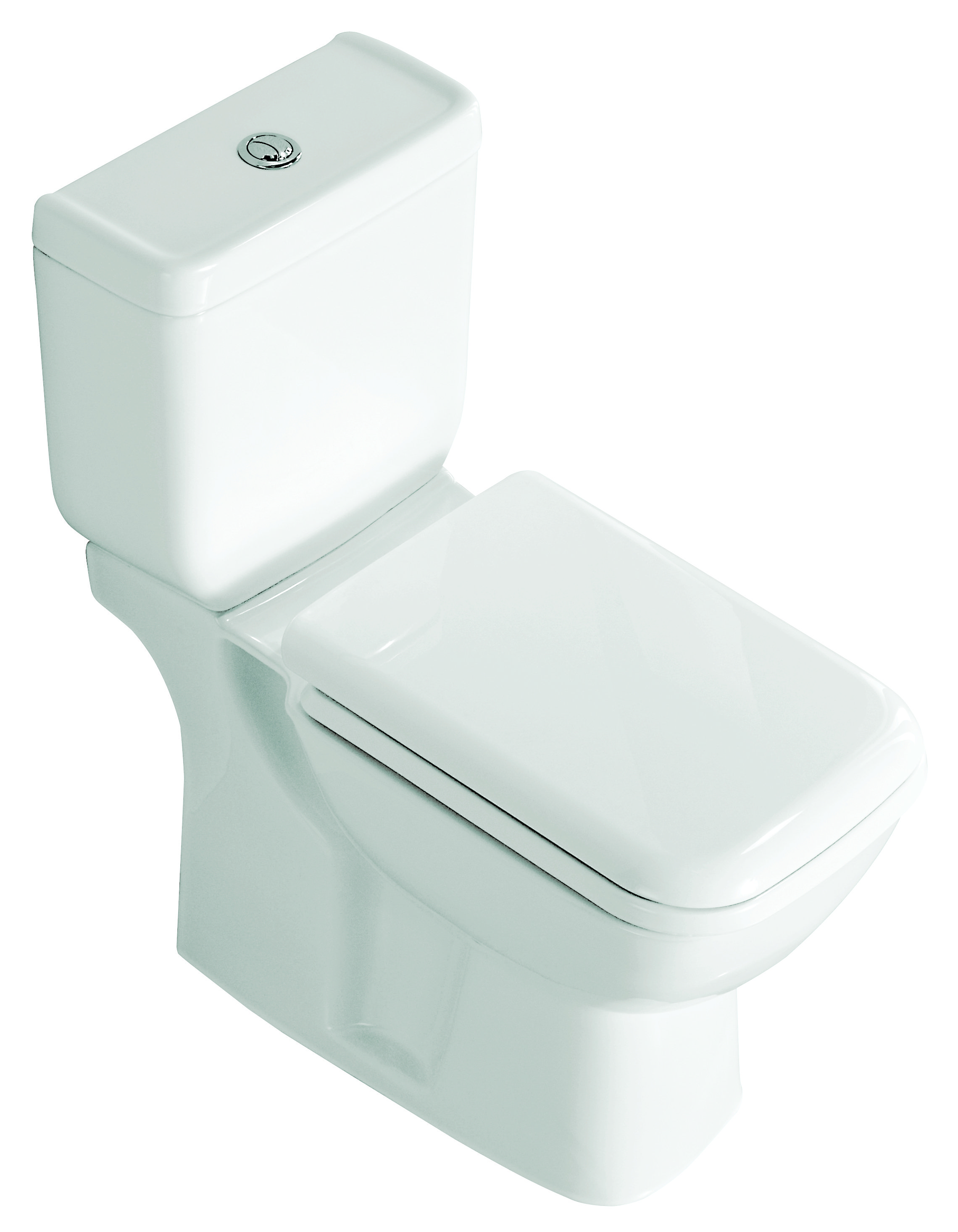 Jaquar Aria Close Coupled Toilet with Button Flush | Wayfair.co.uk