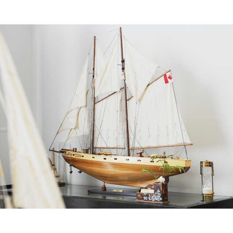 Old Modern Handicrafts Bluenose II Model Ship & Reviews | Wayfair
