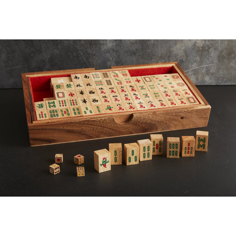 Verve Culture Wooden Mahjong Set | Wayfair