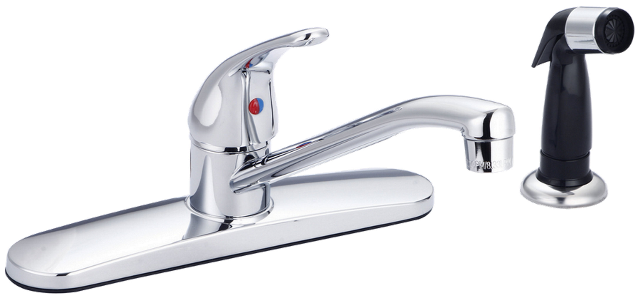Banner Faucets Kitchen Faucet with Side Spray | Wayfair