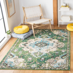 Wayfair | 6' x 9' Green Area Rugs You'll Love in 2022