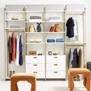 Wayfair | Walk-In Sets Closet Systems You'll Love in 2022