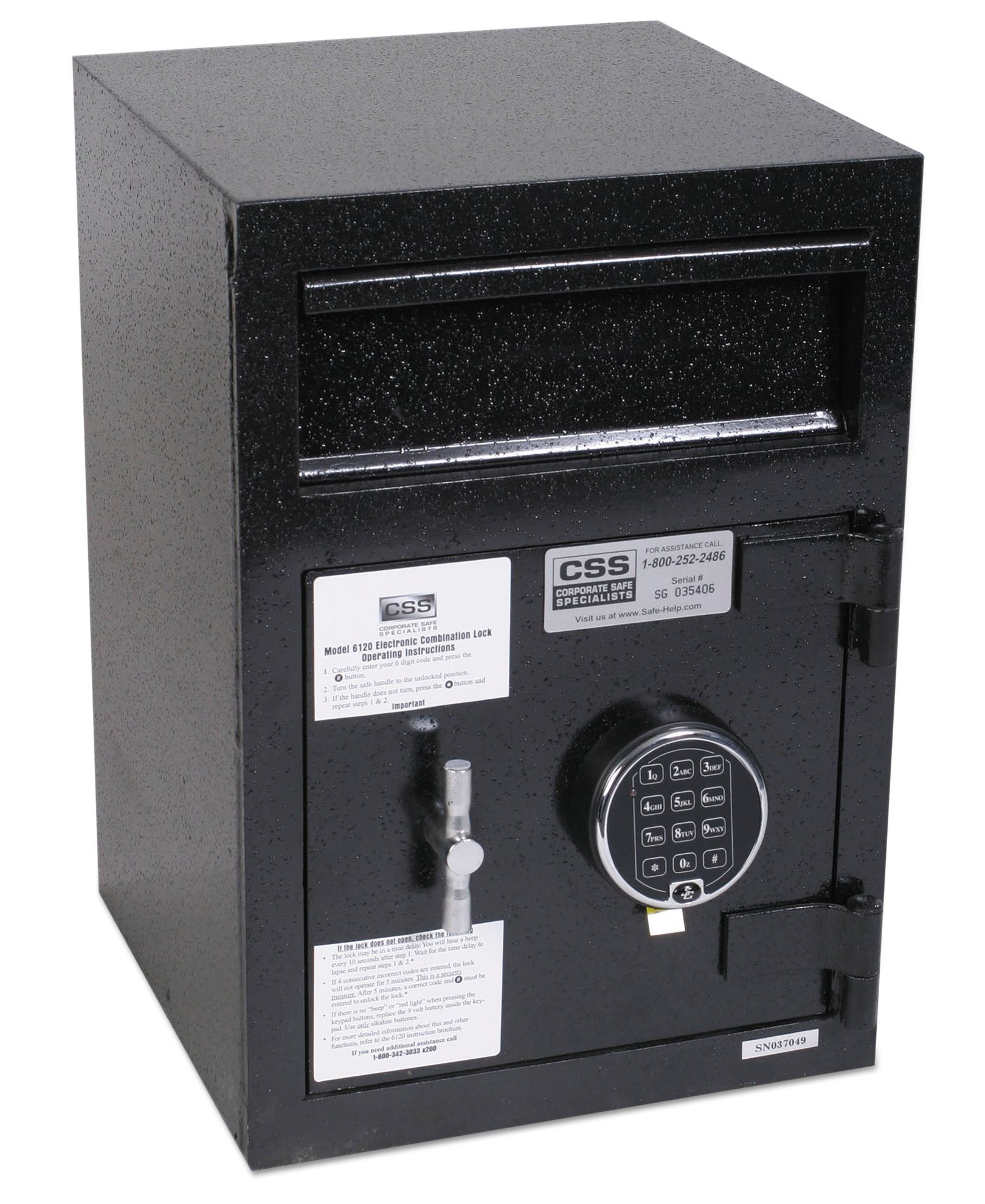 SentrySafe FireKing Depository Security File Safe with Electronic Lock ...