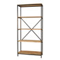 Wade Logan® Reggie 72'' H x 34'' W Steel Bookcase & Reviews | Wayfair