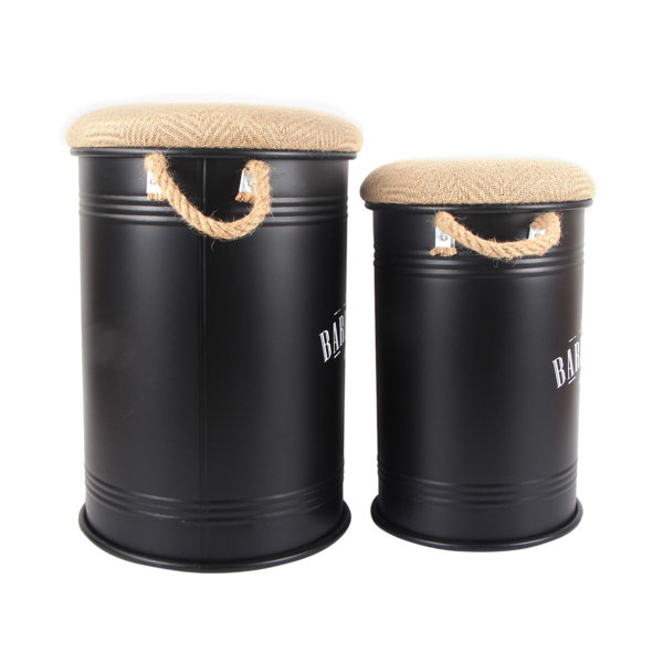 Brambly Cottage Olpe 50Cm Tall Steel Stool | Wayfair.co.uk