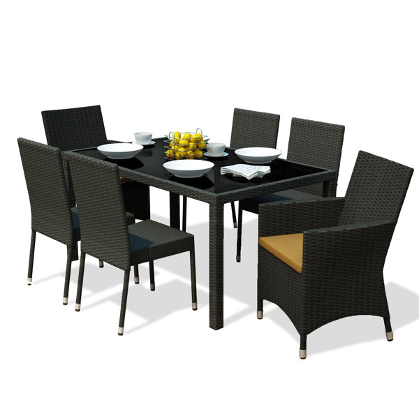 Ensembles pour patio: Nombre de places - Six personnes | Wayfair.ca