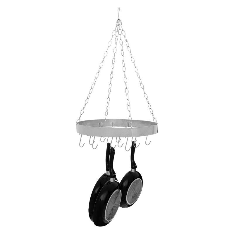 Symple Stuff Round Hanging Pot Rack | Wayfair.co.uk