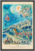 SIGNLEADER Crescent Moon Pastel Floral Landscape by Marc Chagall ...