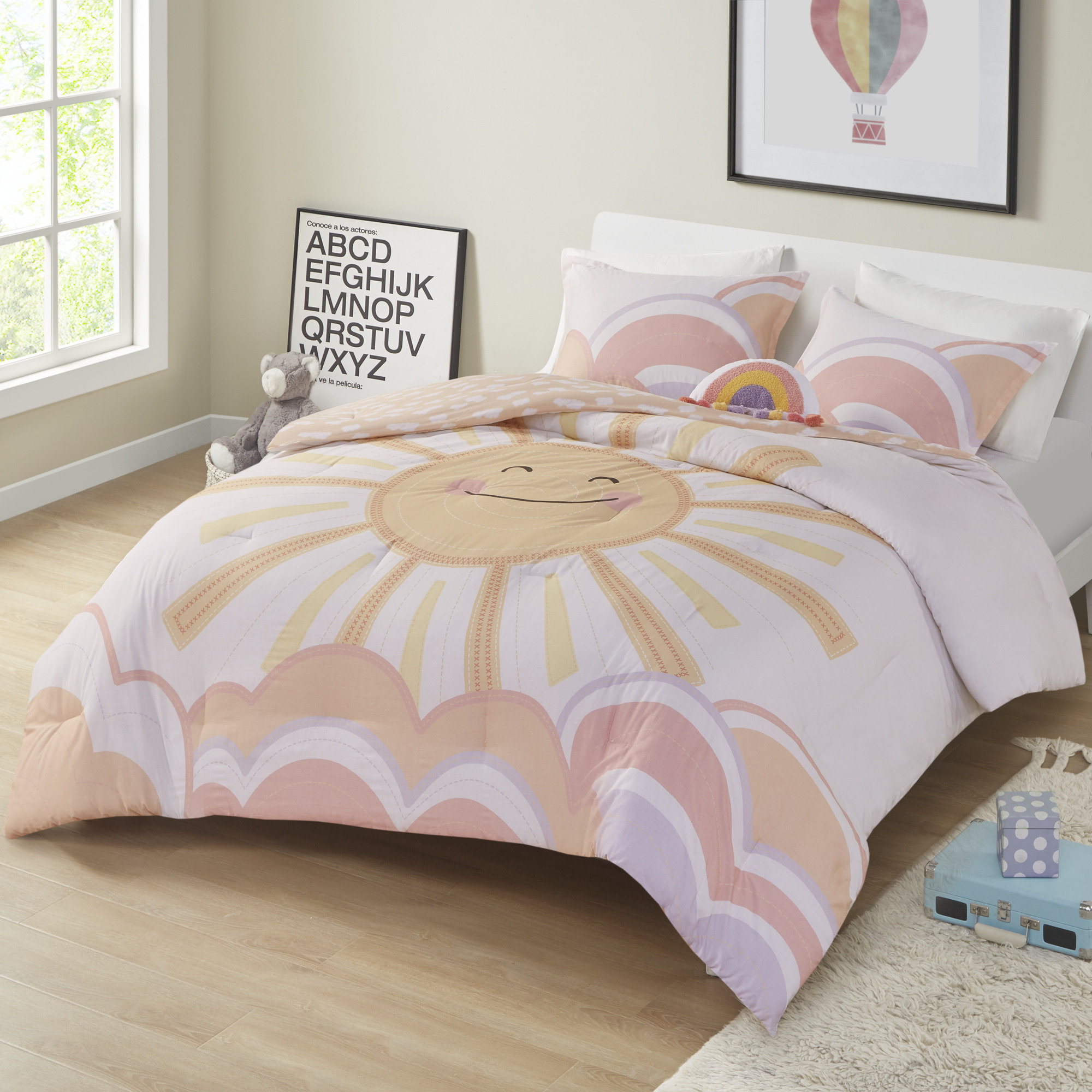 Urban Habitat Kids Dawn Sunshine Clouds Reversible Comforter Set ...