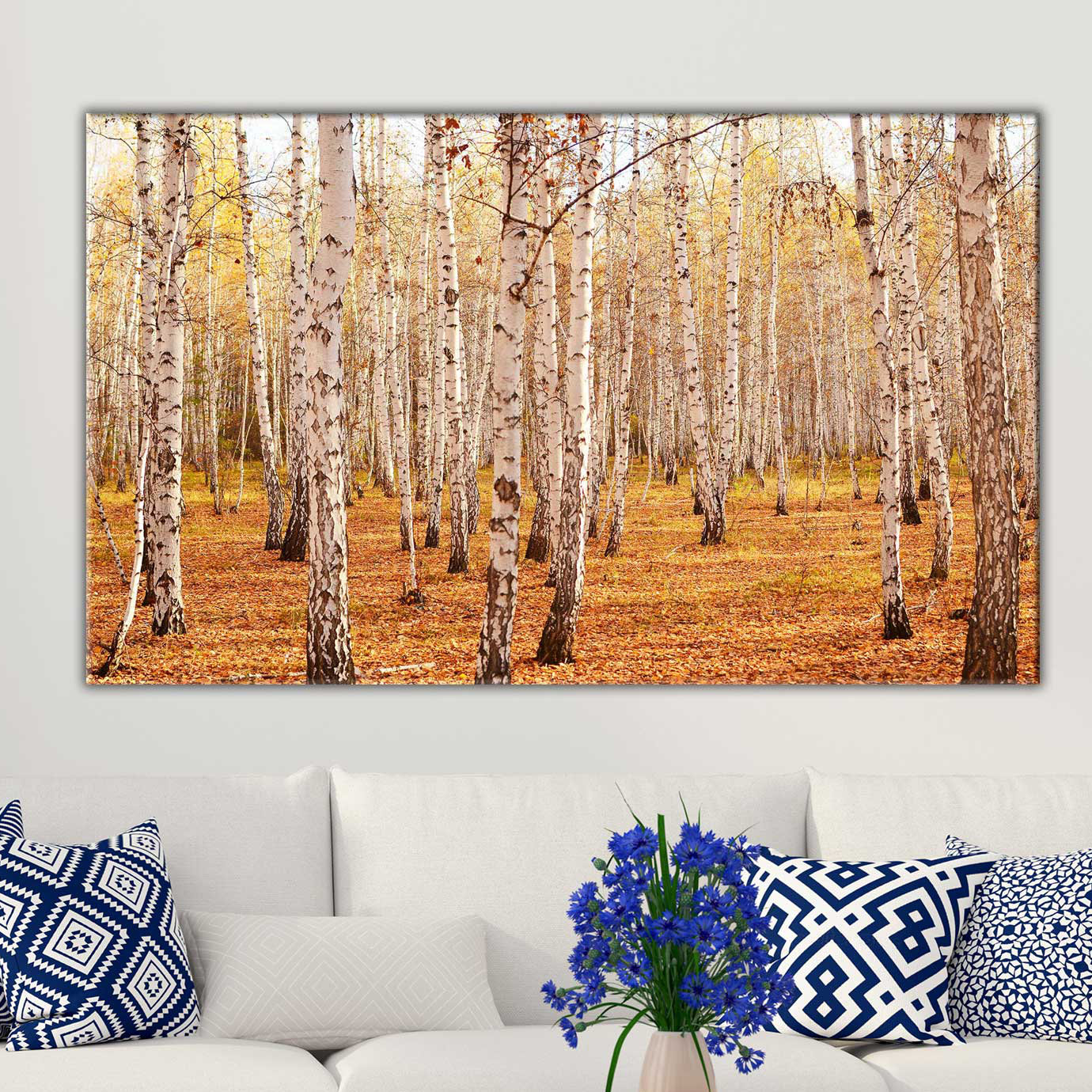 Charlton Home® Forest Gold - Wrapped Canvas Photograph | Wayfair