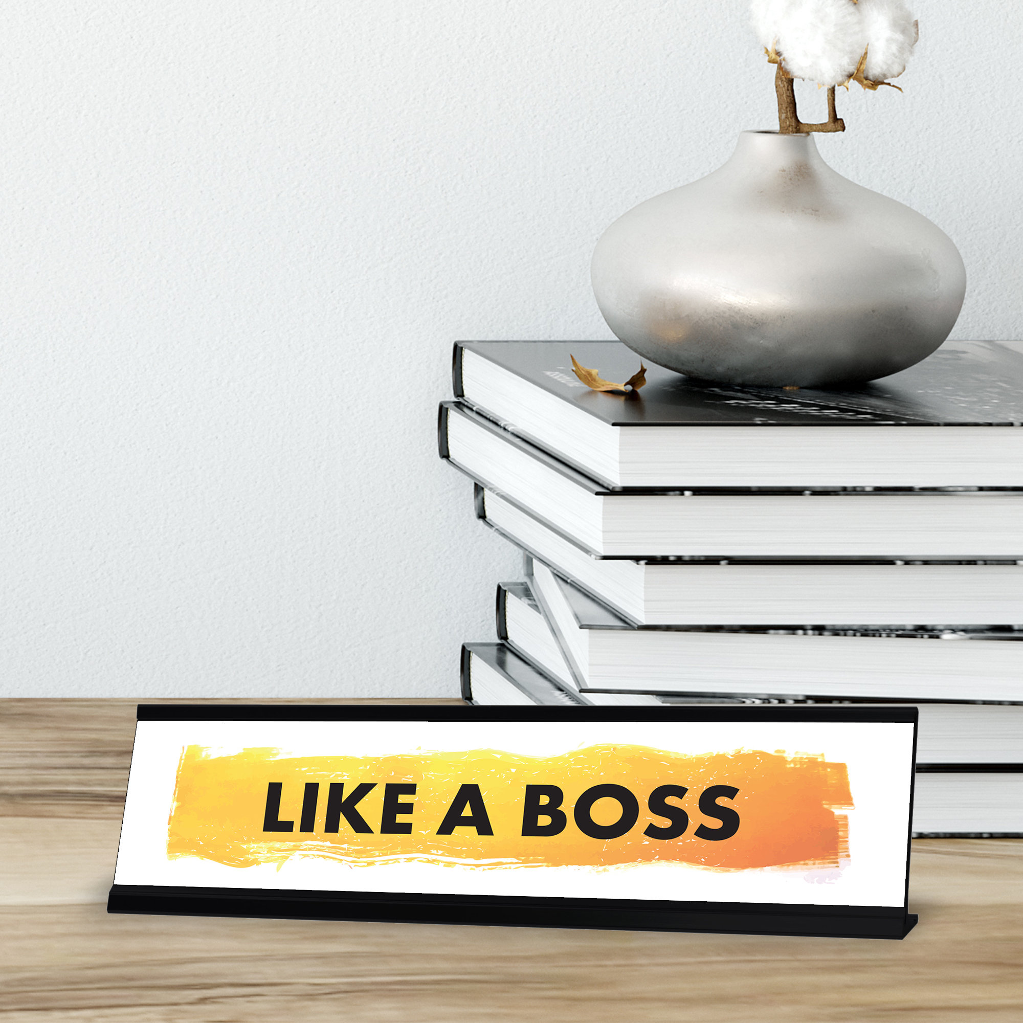 Designs ByLITA Like A Boss Desk Sign | Wayfair