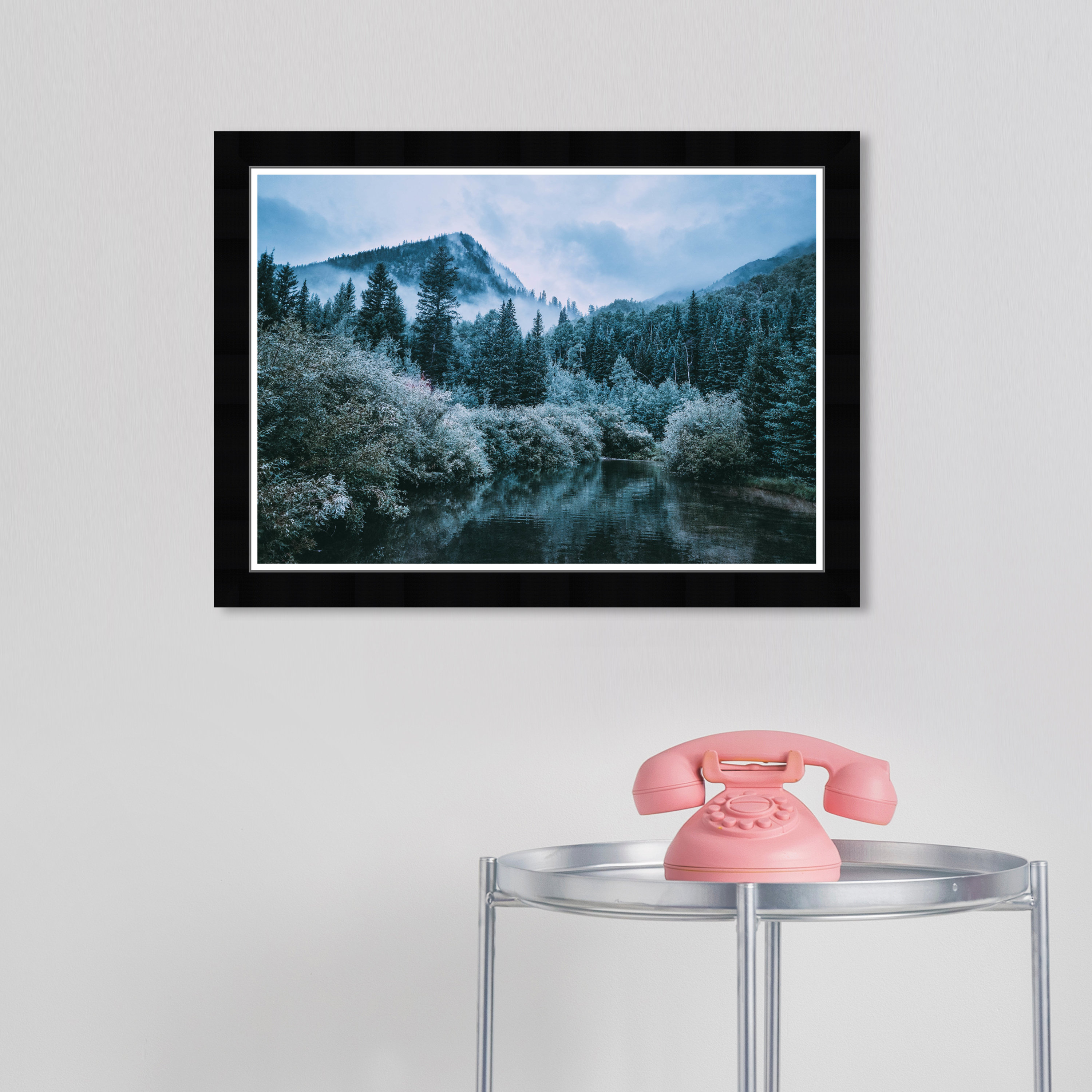 Wynwood Studio Cold Forest - Picture Frame Photograph | Wayfair