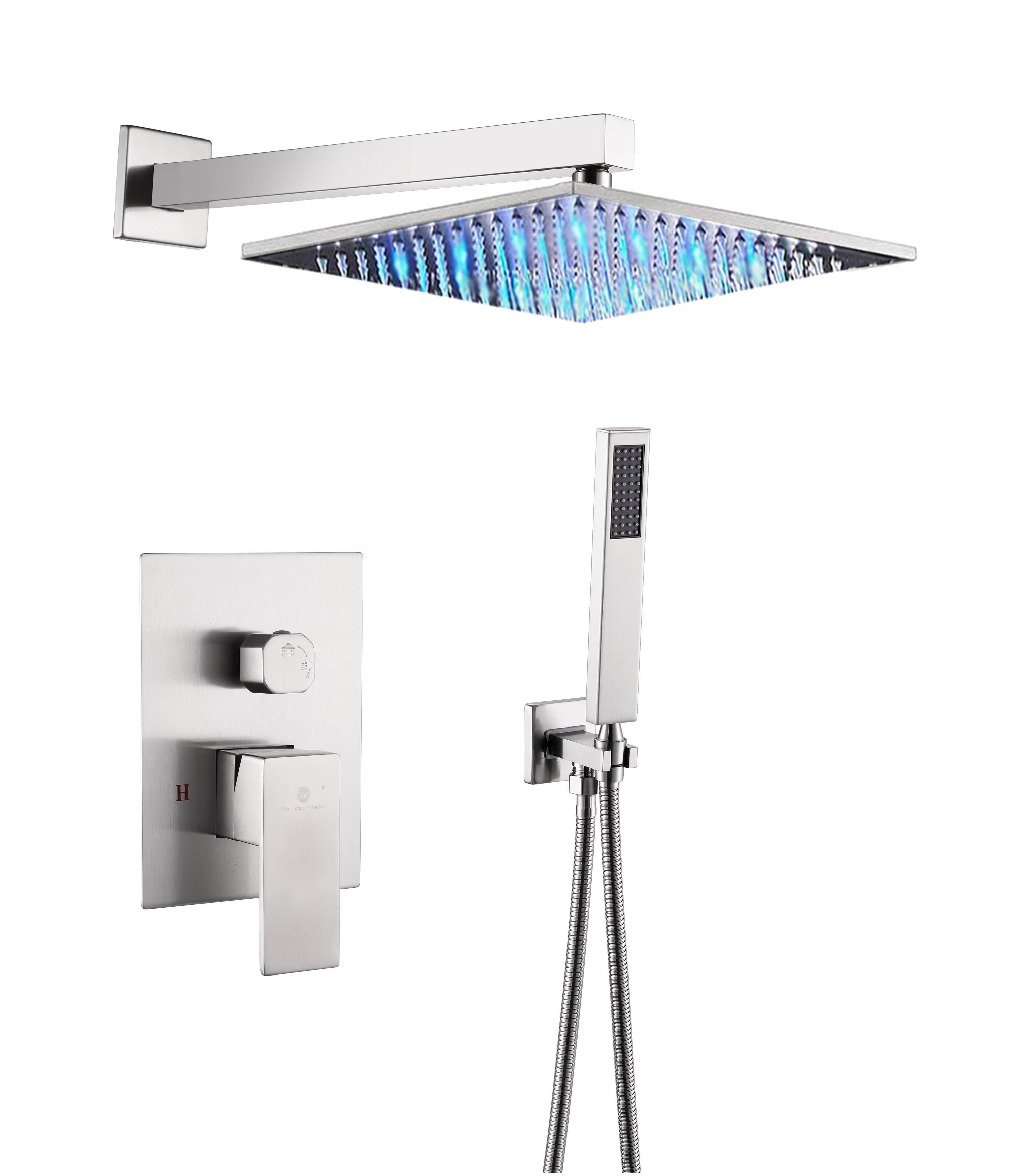 Wonderland America LED Digital Display Volume Control Complete Shower ...