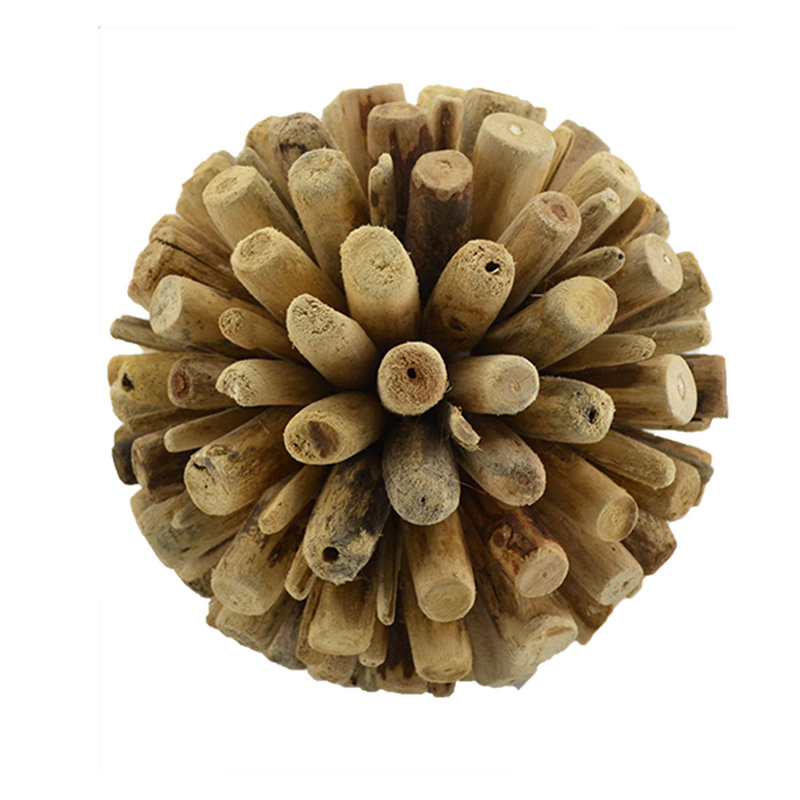 Highland Dunes Natural Wood Sphere & Reviews | Wayfair