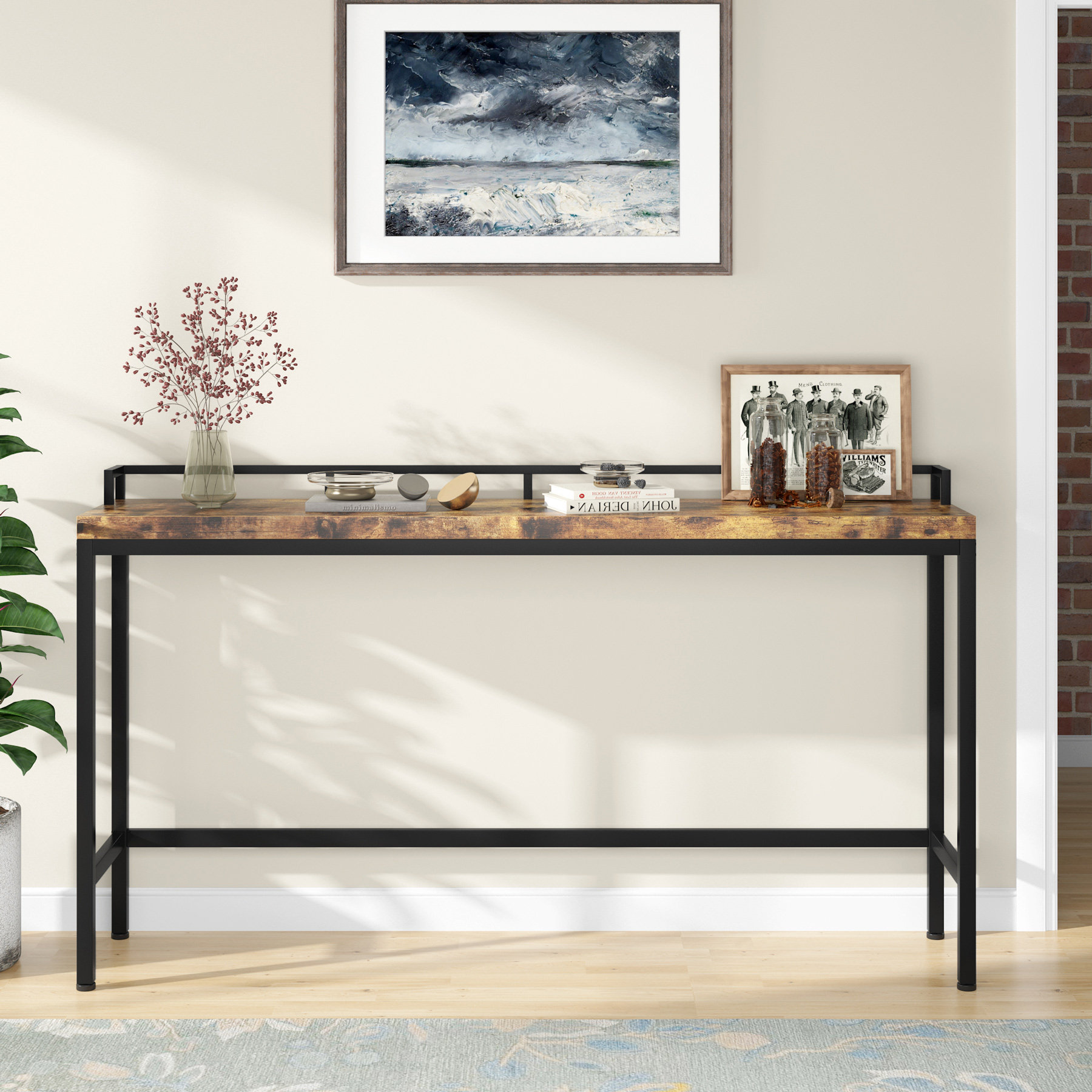 17 Stories Keison 70.86'' Console Table & Reviews | Wayfair