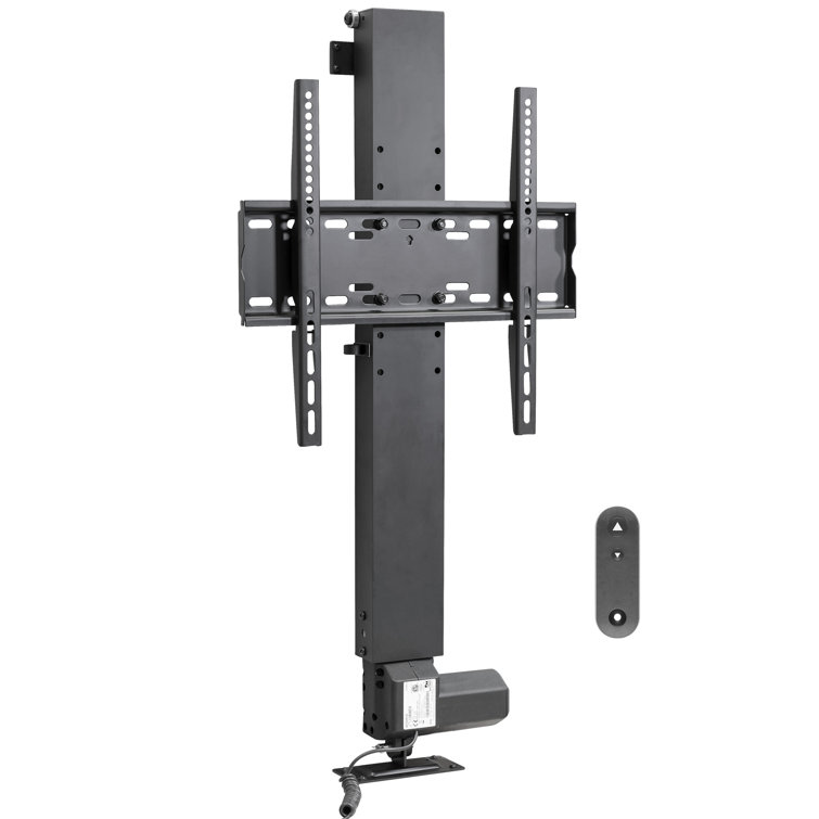 Mount-It Black Motorized Articulating/Extending Arm Wall Mount for ...