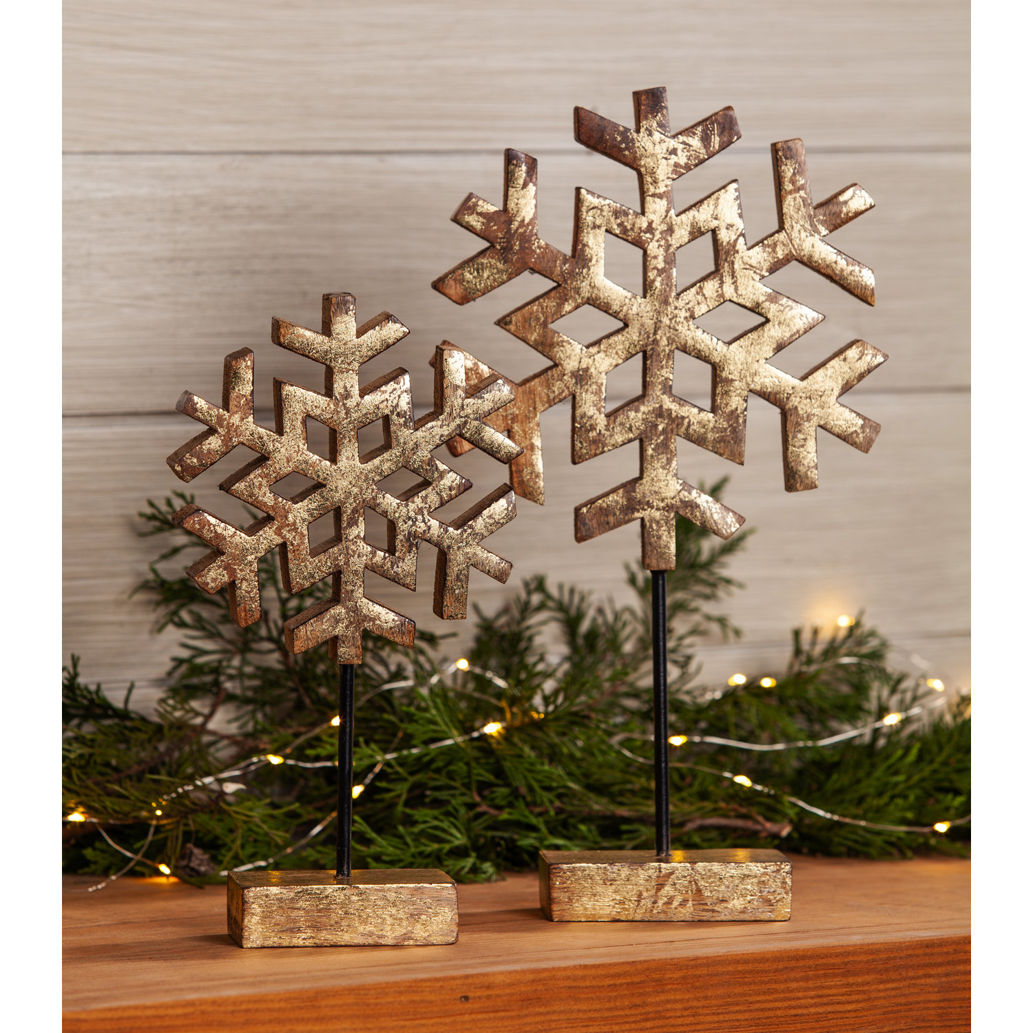 Sand & Stable Snowflake on Stand Table Décor & Reviews | Wayfair